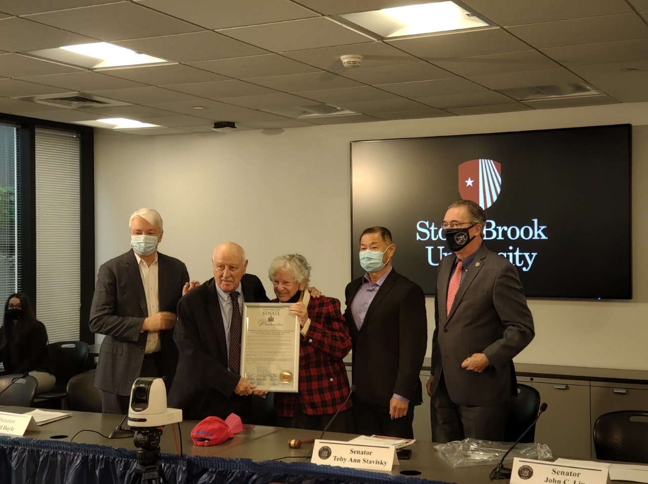 Senator Toby Ann Stavisky Honors Former Senate Higher Education ...