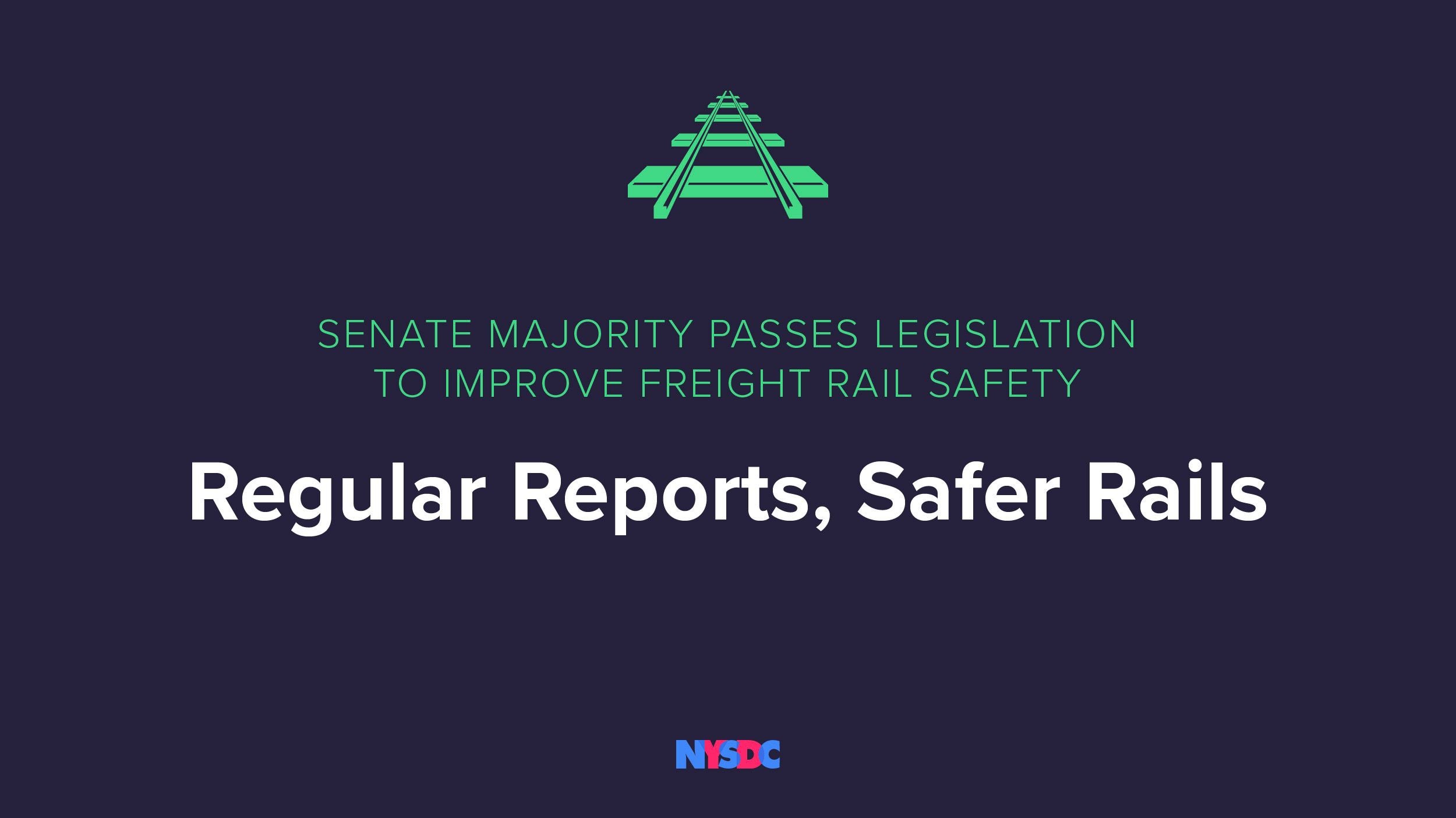Senator Webb and the Senate Majority Pass Rail Safety Bills Following ...