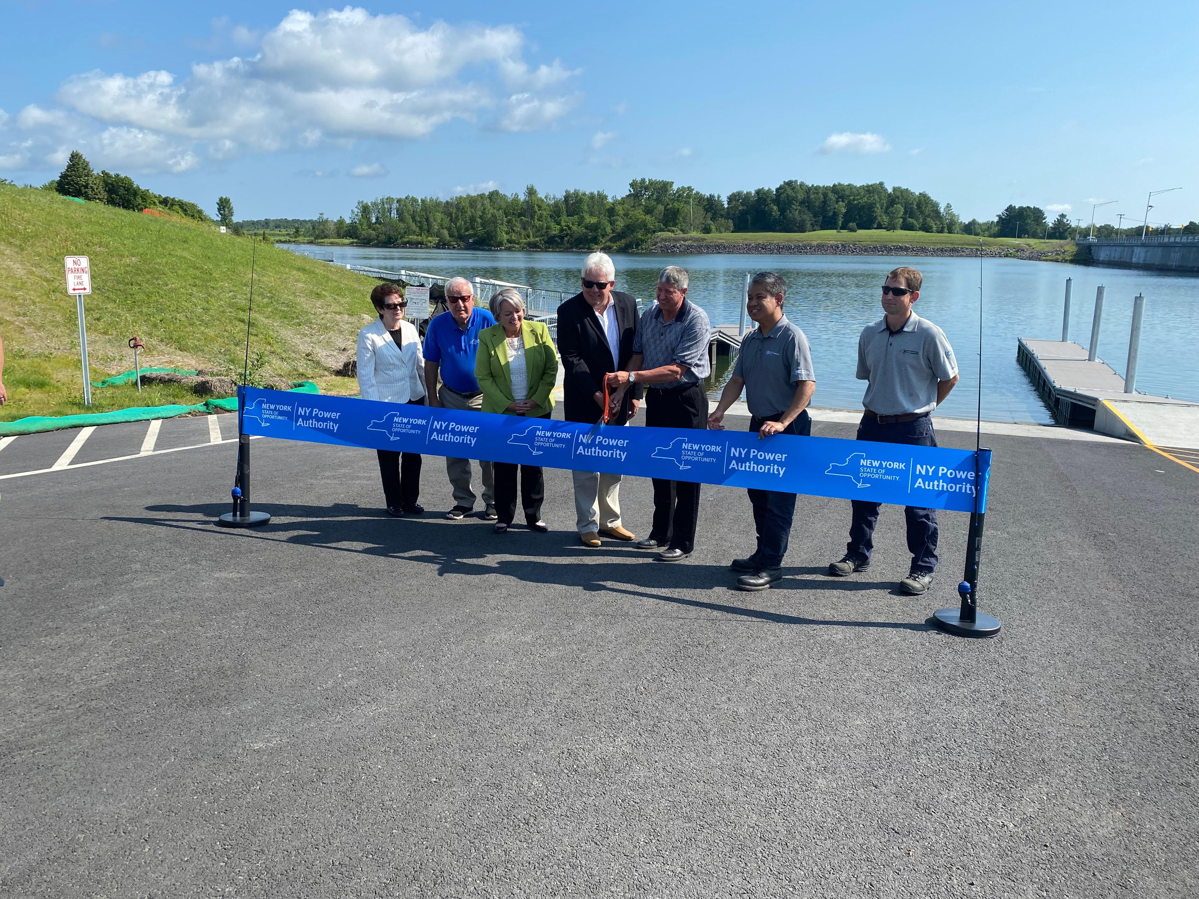 Ritchie Helps Cut Ribbon on Massena Intake Park Upgrades | NYSenate.gov