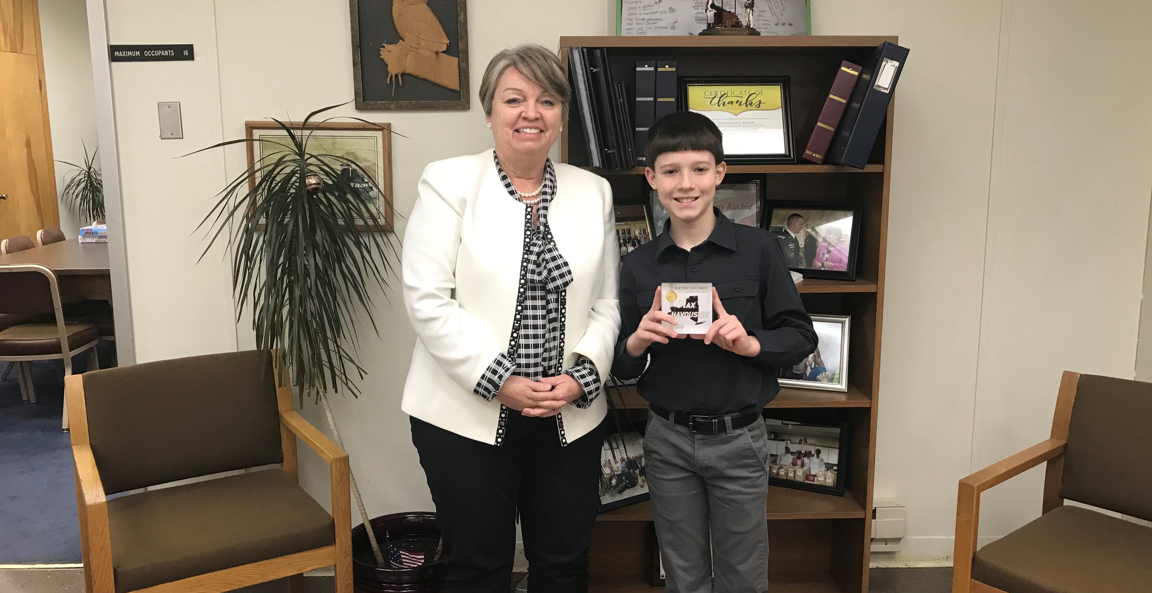 Ritchie Recognizes Cape Vincent Youth for Efforts to Help Build New ...