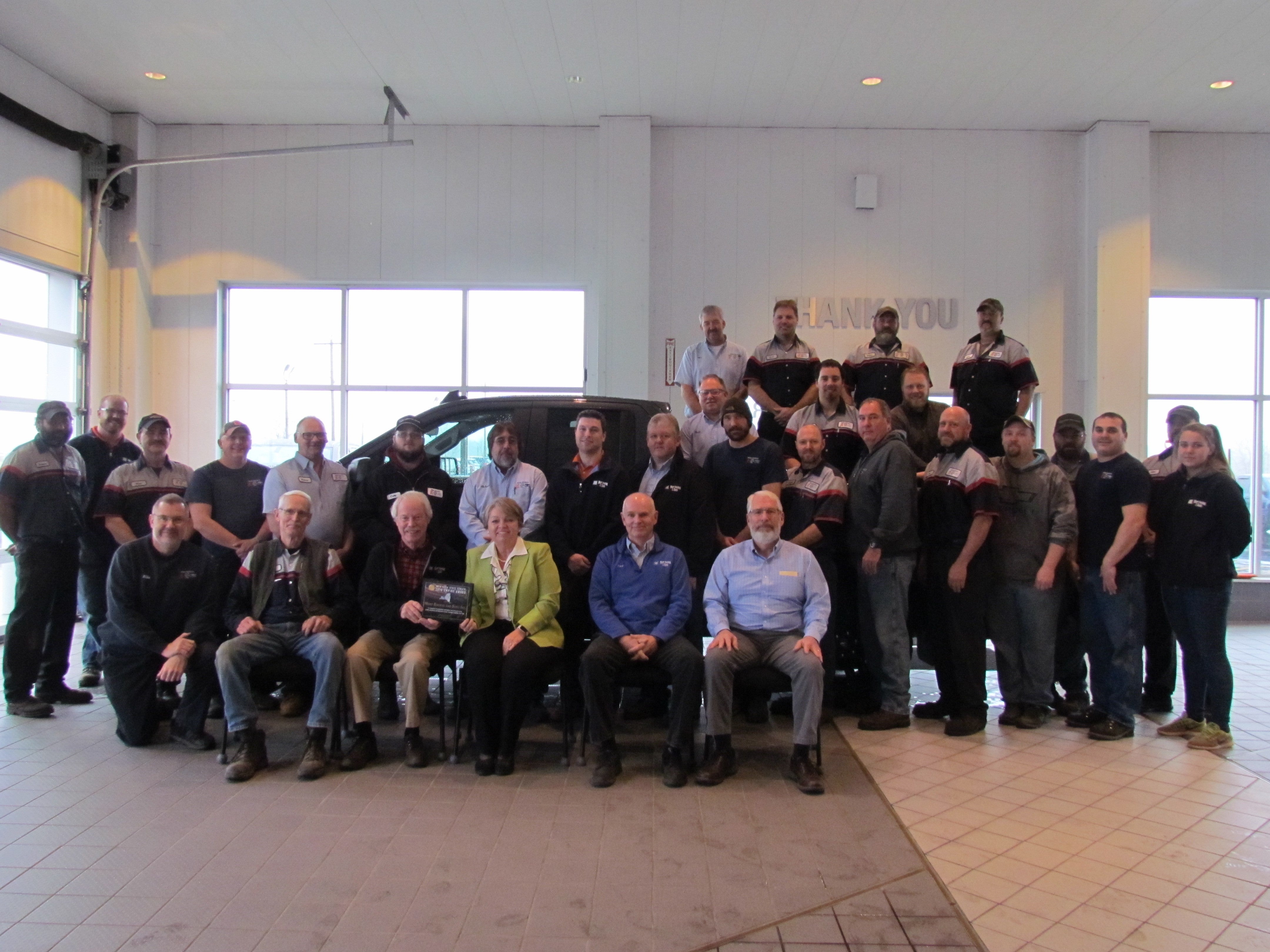 Ritchie Presents Mort Backus & Sons with New York State Empire Award