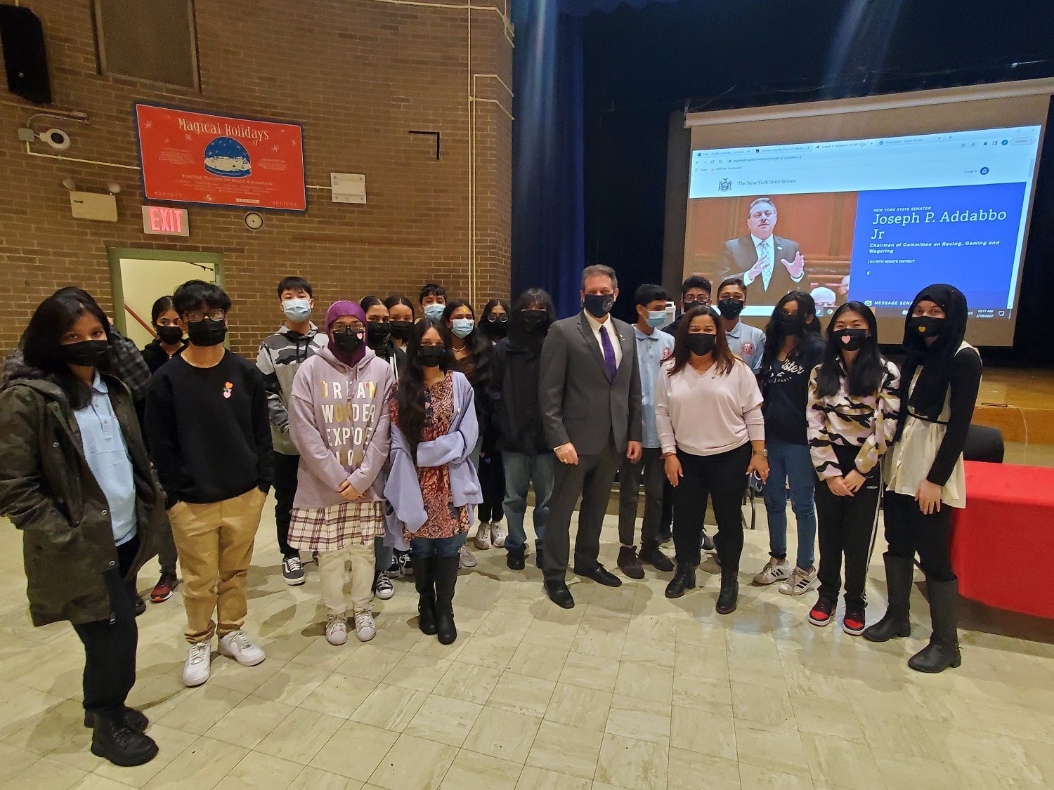 Addabbo visits M.S. 210 in Ozone Park for Respect for All Week ...