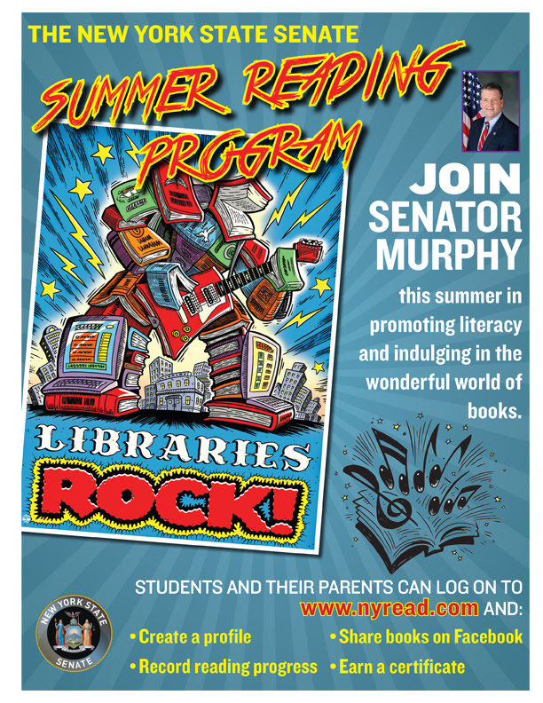 Senator Murphy sponsors 2018 summer reading program | NYSenate.gov