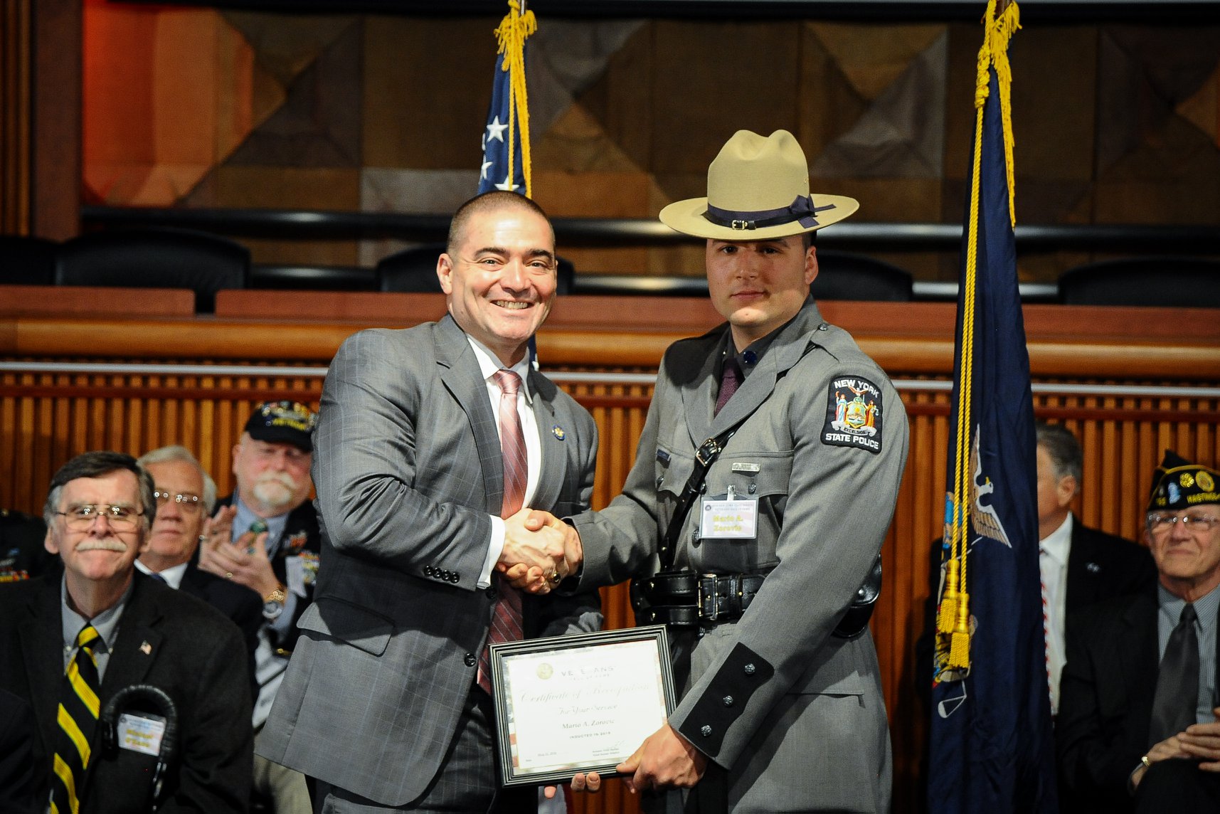 5.15.18 - Senator Fred Akshar Inducts Mario A. Zorovic into the Senate ...
