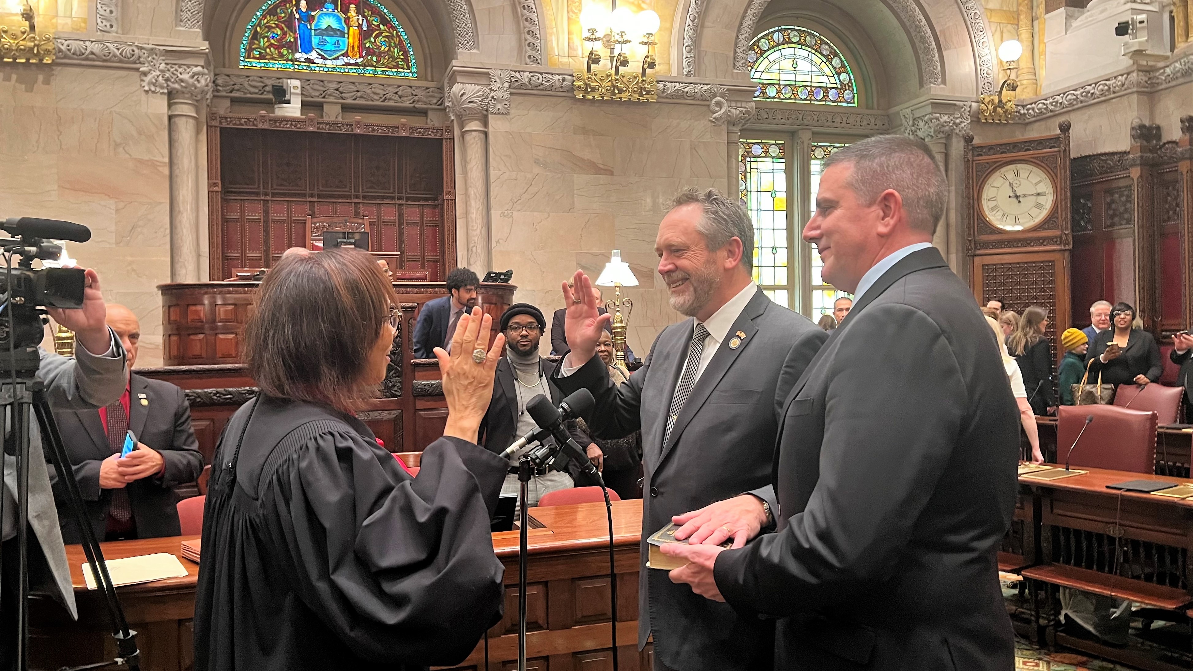 Senator Oberacker Takes Oath of Office, Receives Key Committee ...