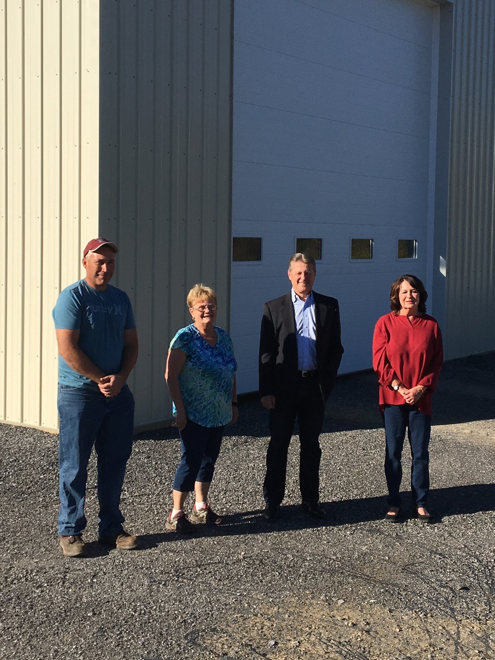 Senator Gallivan Tours Orangeville Highway Building | NYSenate.gov