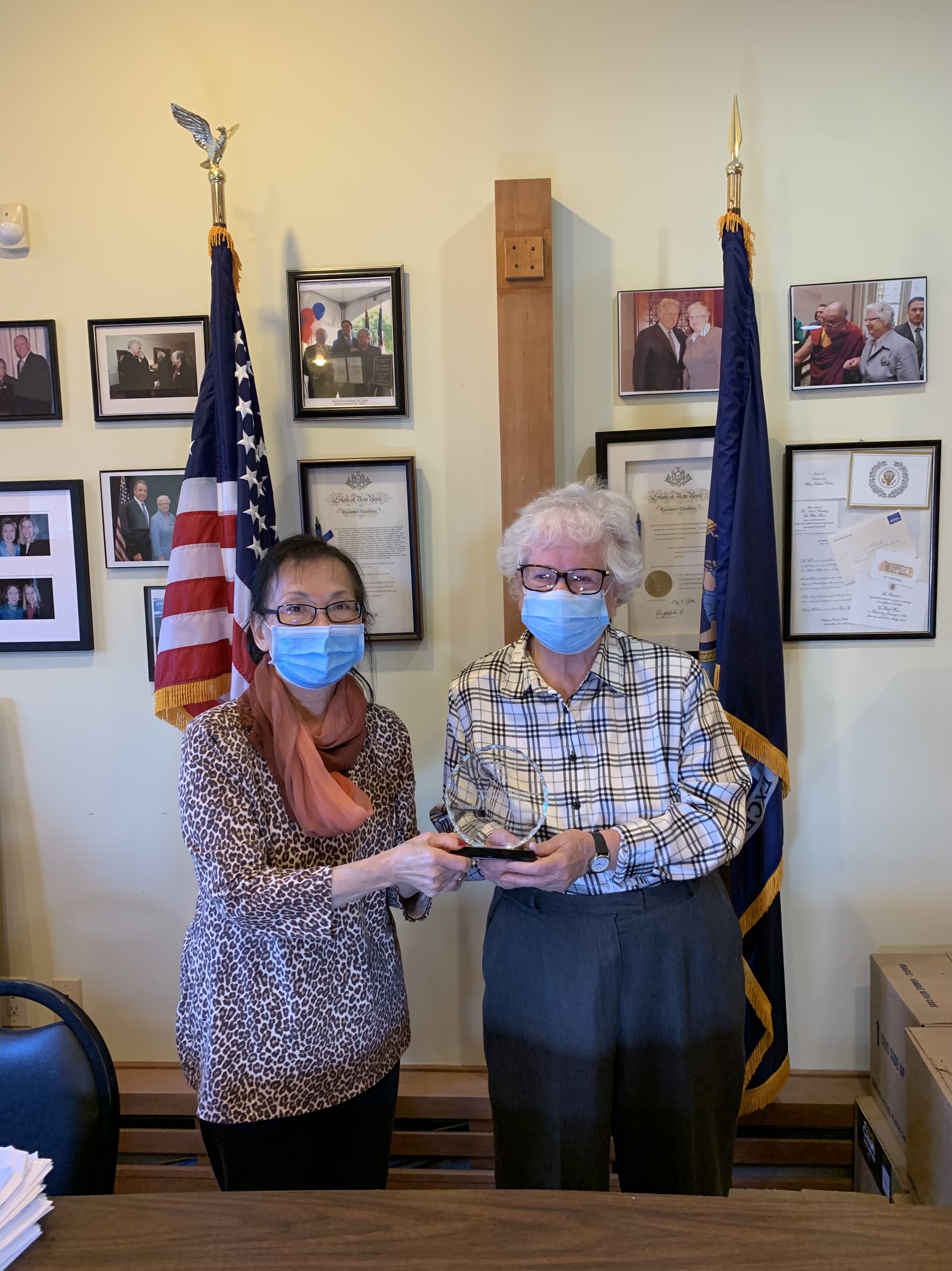 Senator Toby Ann Stavisky honored for “Outstanding Public Service” by ...