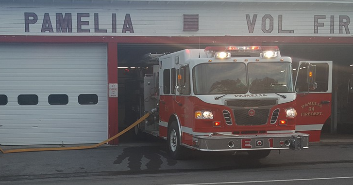 Ritchie Delivers for Pamelia Fire Hall Renvoations | NYSenate.gov