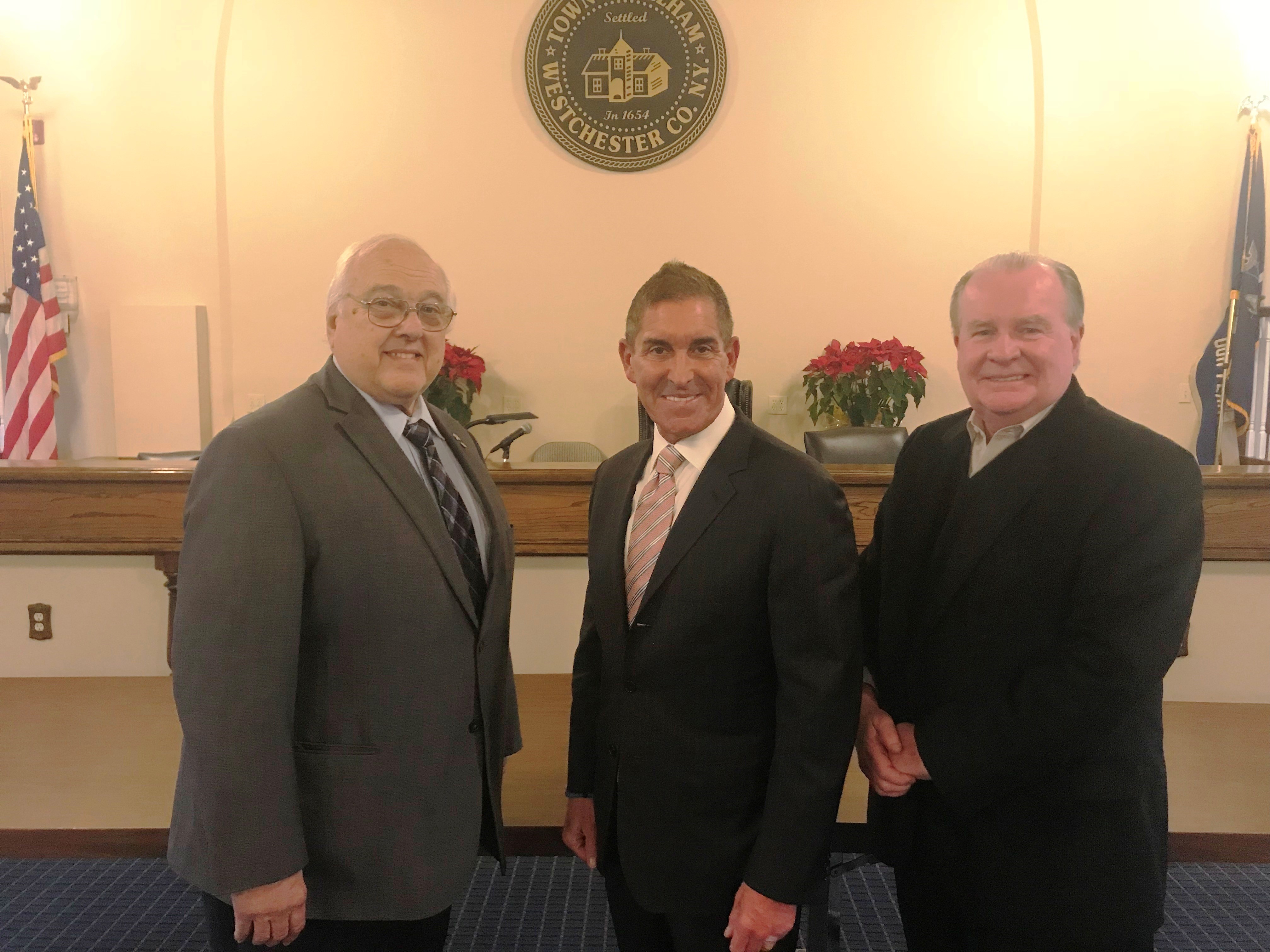 Senator Klein & Town of Pelham Supervisor Pete DiPaola celebrate the ...