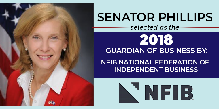 Senator Phillips Receives “Guardian Of Small Business” Award From ...