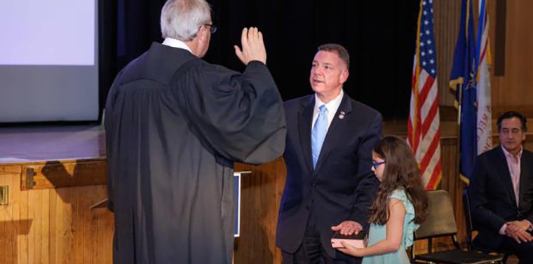 SENATOR RHOADS HOSTS LOCAL INAGURATION CEREMONY | NYSenate.gov