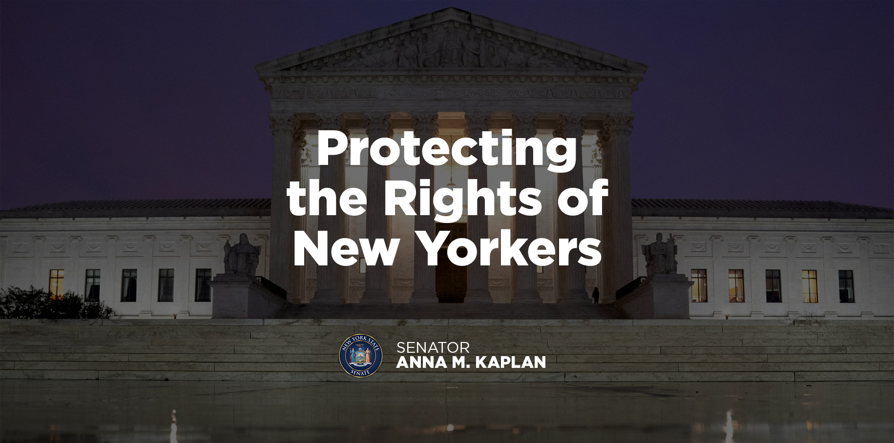 Senator Anna Kaplan Helps Advance Equal Rights Amendment in New York ...