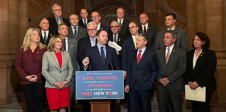 SENATE & ASSEMBLY REPUBLICANS UNVEIL PLAN TO CREATE A SAFER NY ...