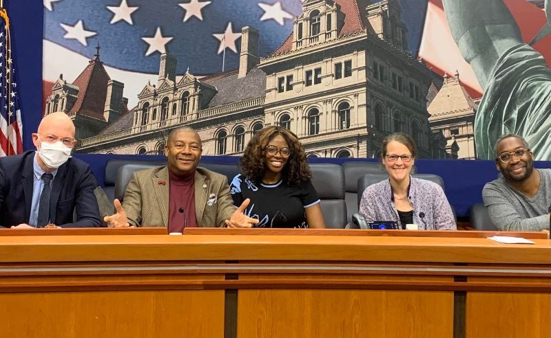 Senator James Sanders Jr. Hosts Albany Caucus Bus Trip, Delivers State ...
