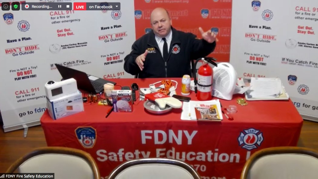 Senator James Sanders Jr. Hosts Fire Safety Session with FDNY ...