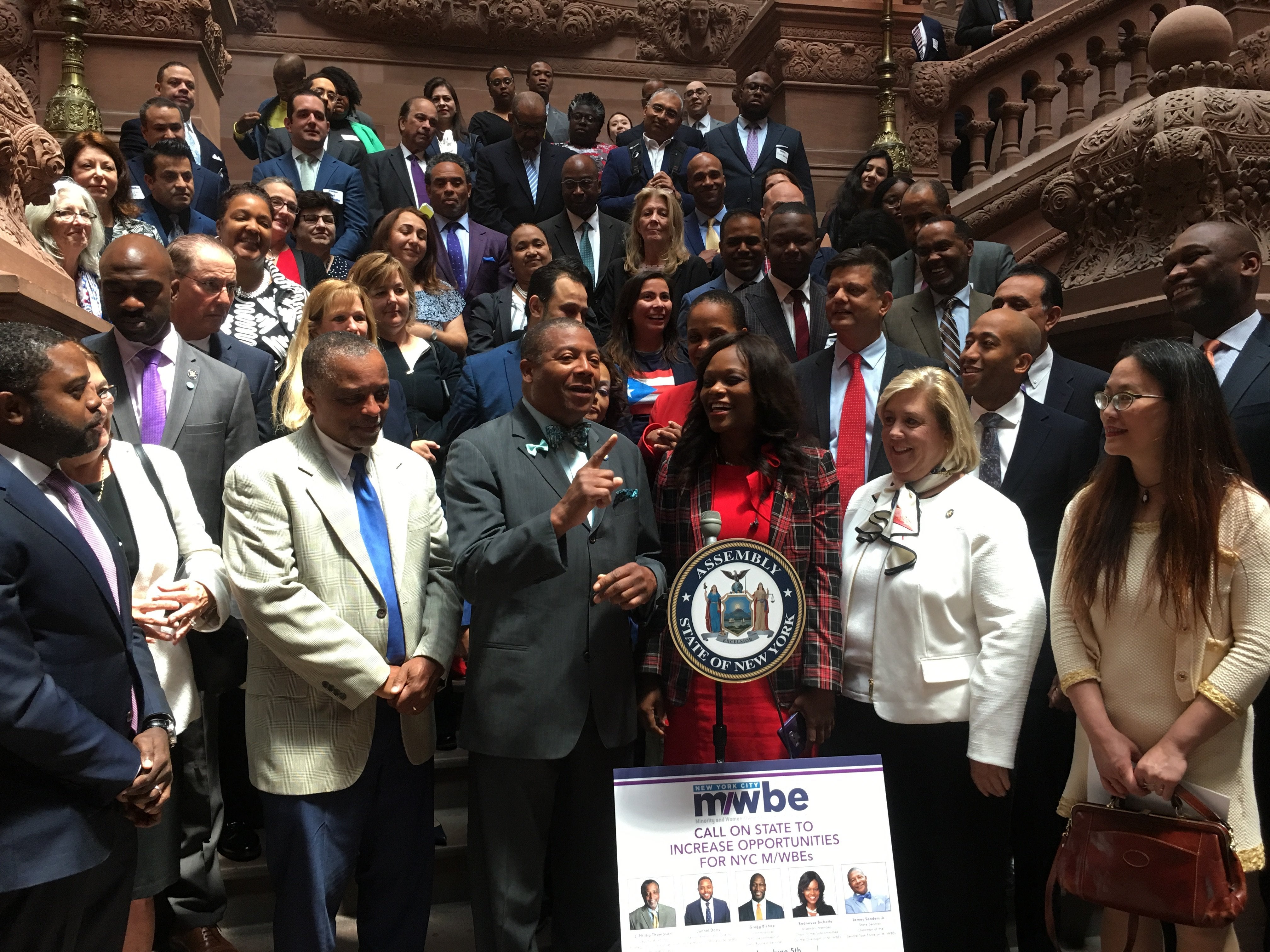 Senator James Sanders Jr. holds MWBE Advocacy Day | NYSenate.gov