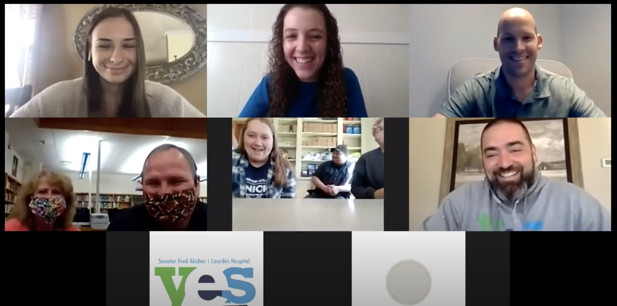 Senator Fred Akshar, Lourdes and YES Safe Choices honor scholarship ...