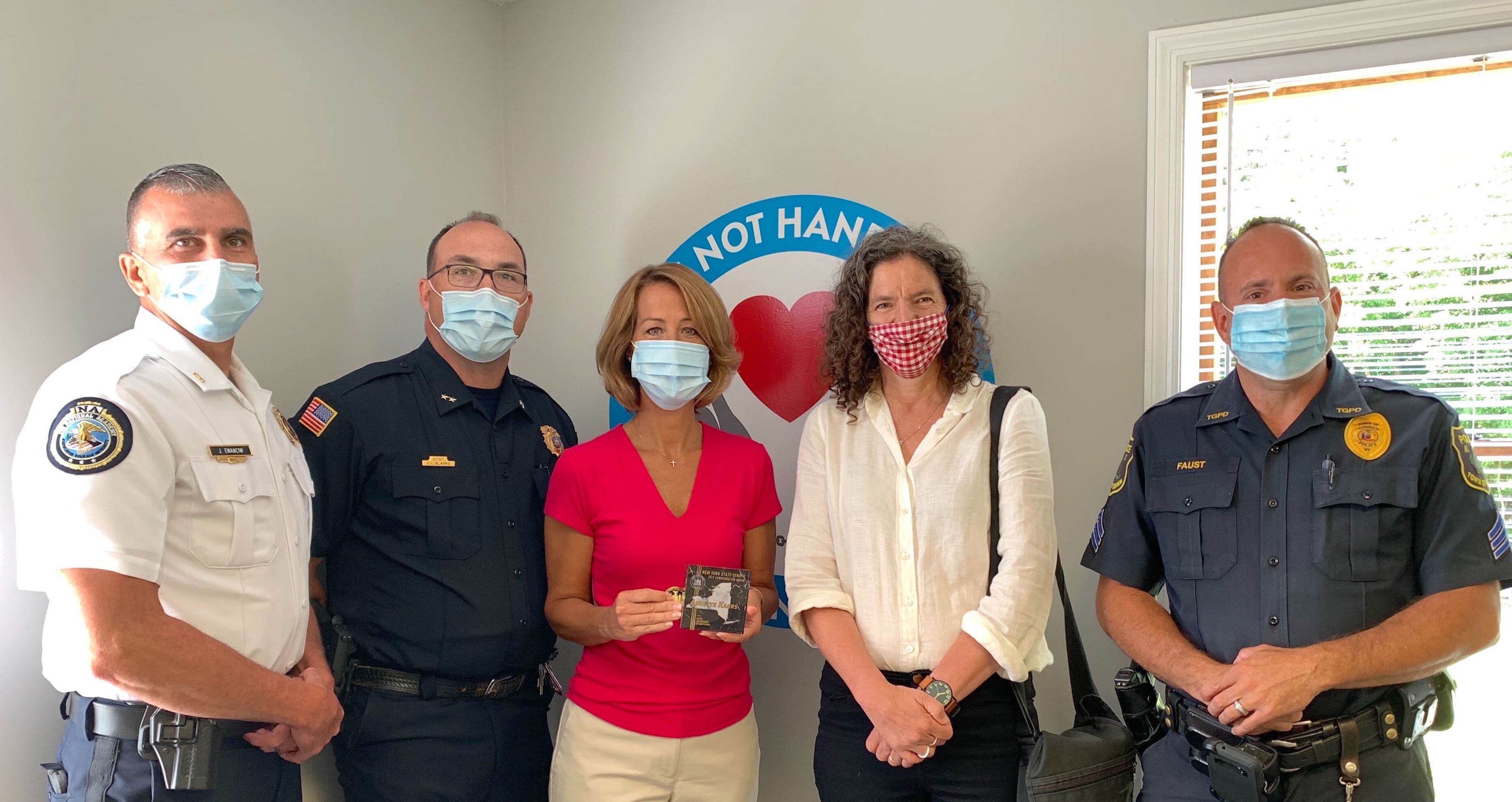 Senator Metzger Presents Annette Kahrs of Tri-County Partnership with ...