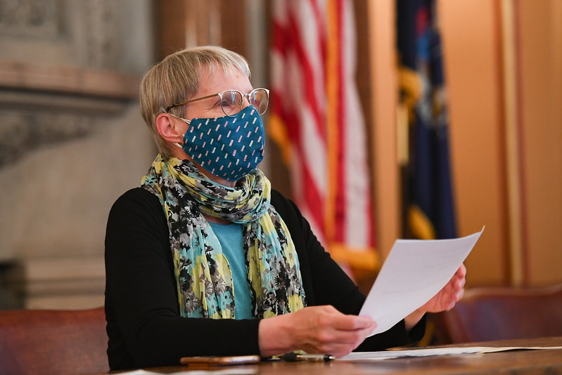 Senator May Announces Passage of her Bill to Reduce Petition Signatures ...
