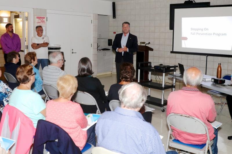 Senator Murphy takes a step towards preventing falls | NYSenate.gov