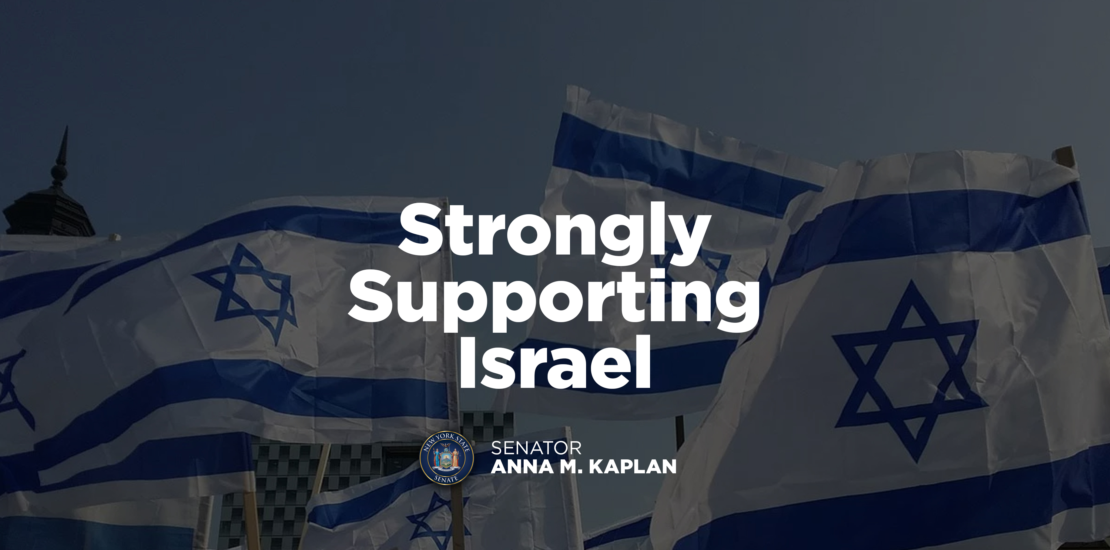 Senator Kaplan Celebrates Israel's Independence Day in New York State ...