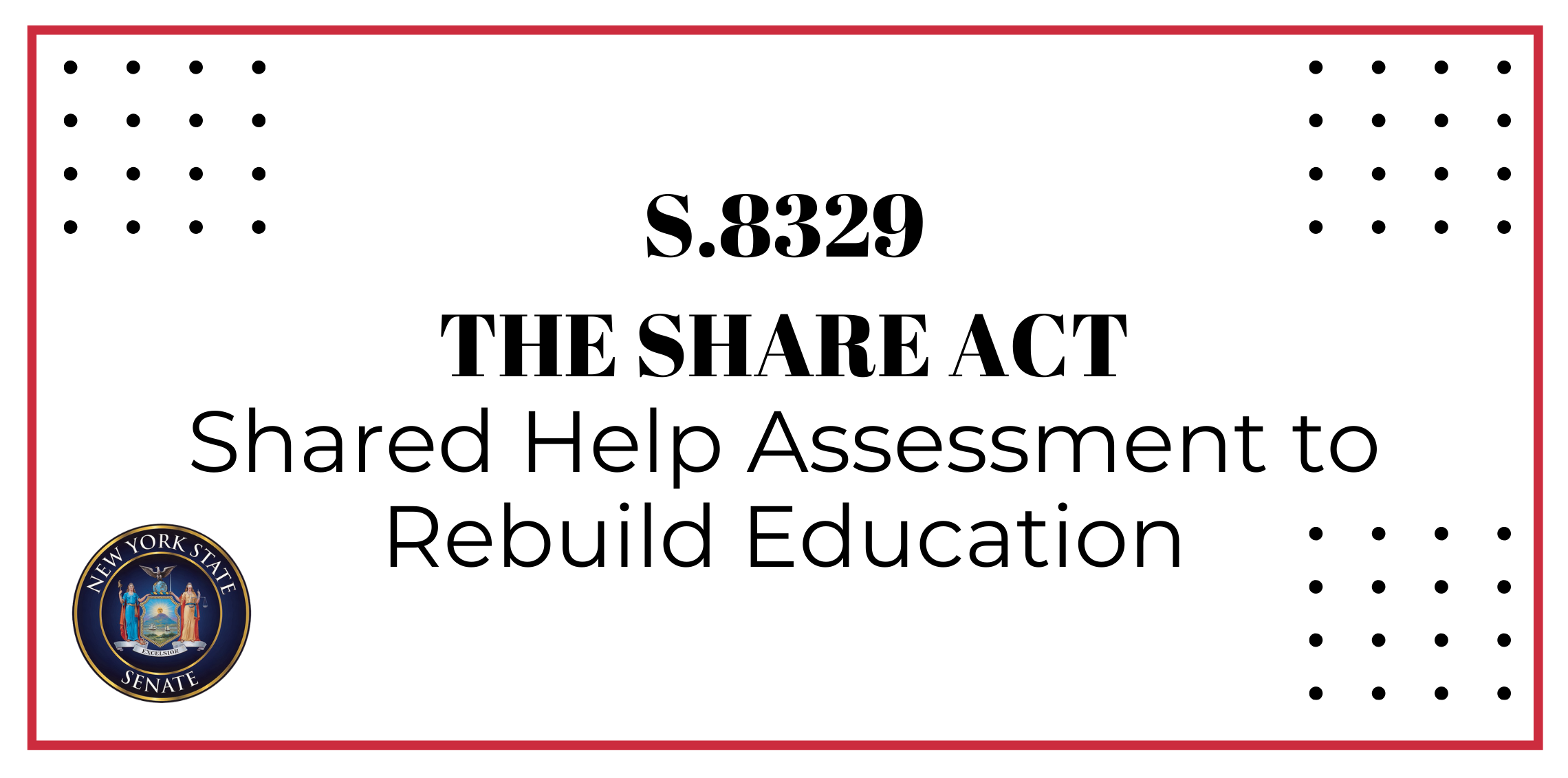 Senators Mayer & Stavisky Introduce the SHARE Act to Protect Public ...