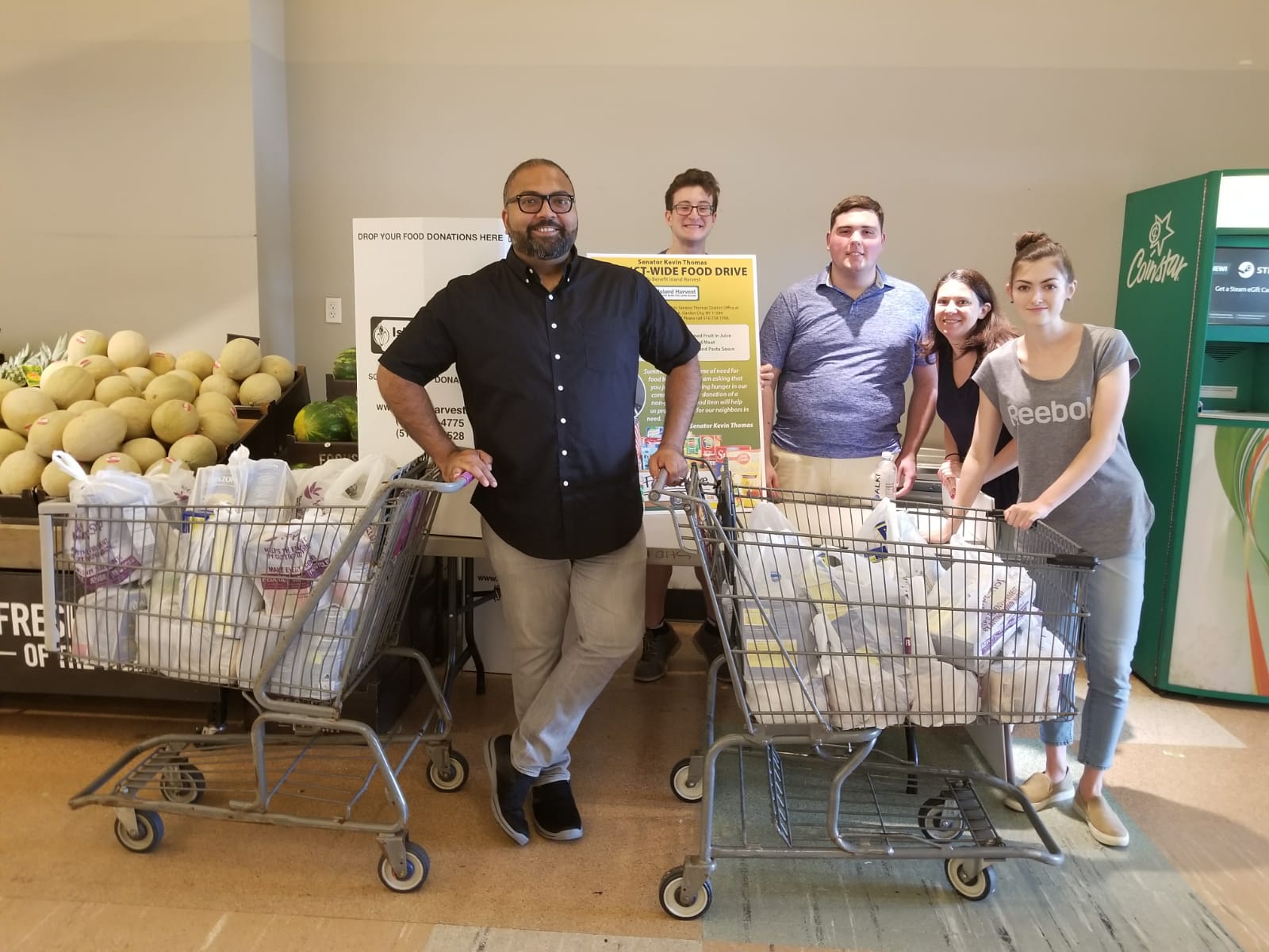 Senator Thomas Holds Summer Food Drive for Local Families in Need ...