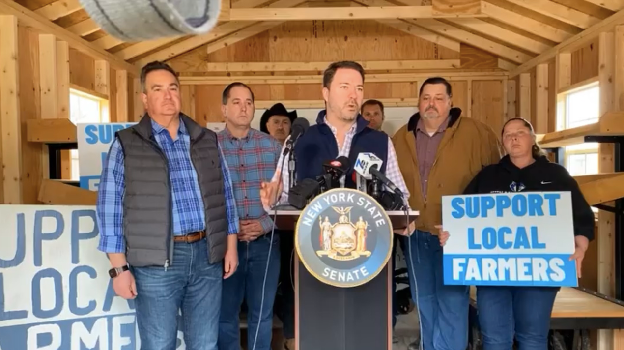 Senate Republican Leader Rob Ortt Joins Farmers And Law Enforcement To ...