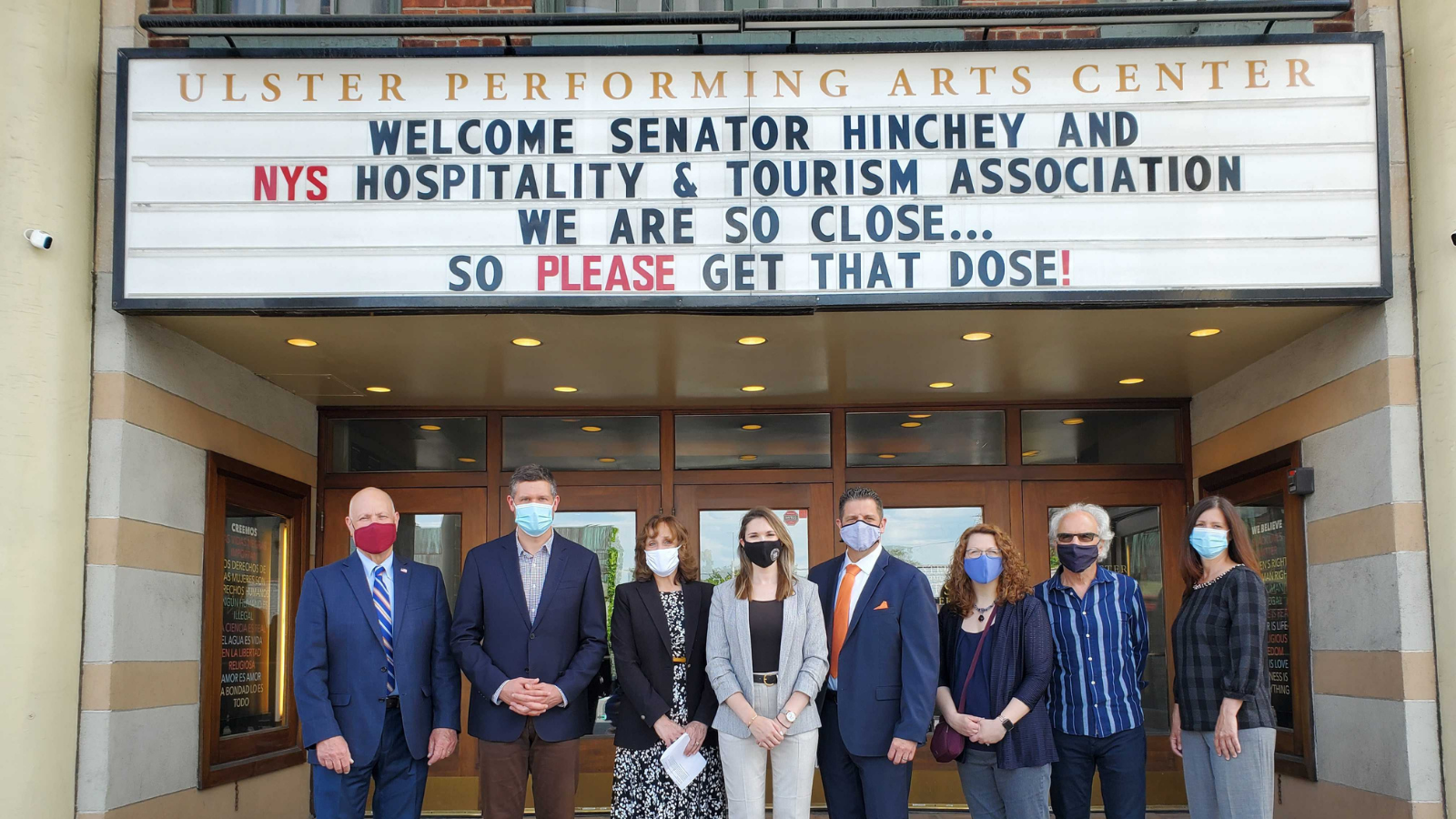 Senator Michelle Hinchey and NYS Hospitality & Tourism Association ...