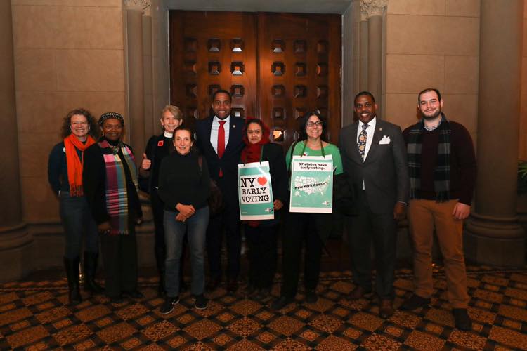 Senate Democrats Protect And Expand Voting Rights On Day One | NYSenate.gov