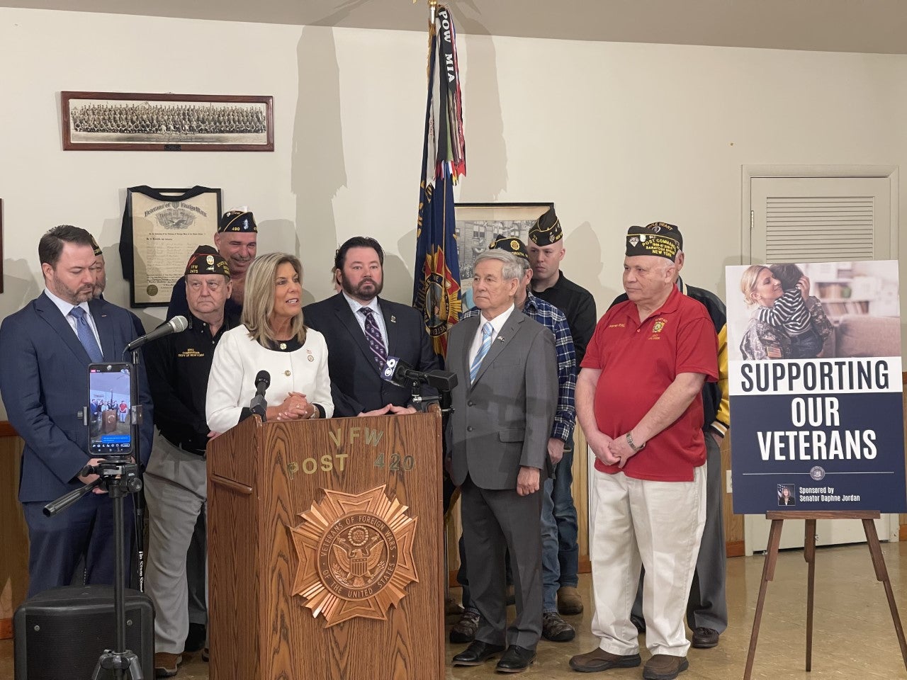 Senator Jordan Announces Legislation To Help Struggling Veterans ...