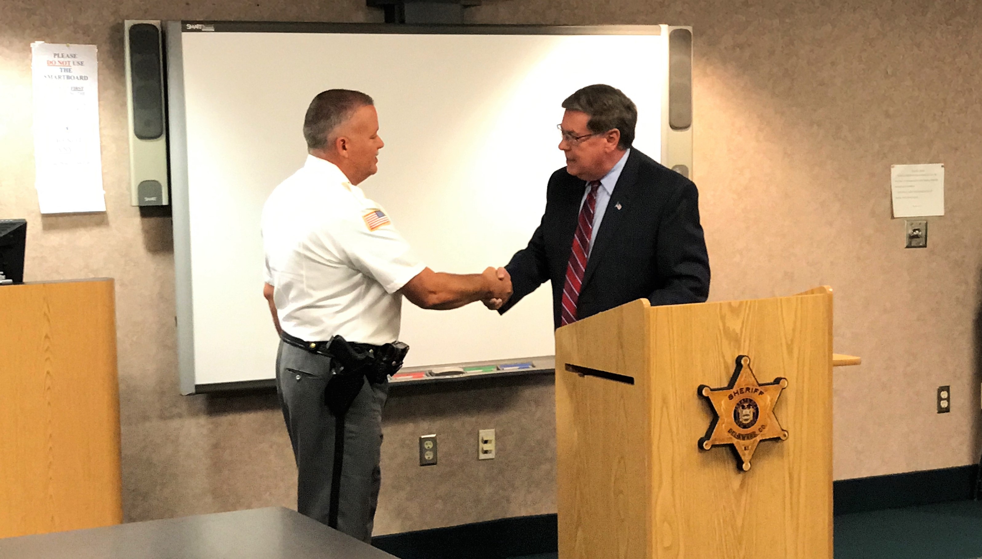 Seward Delivers $25,000 Grant to Aid Delaware County Sheriff's Office ...
