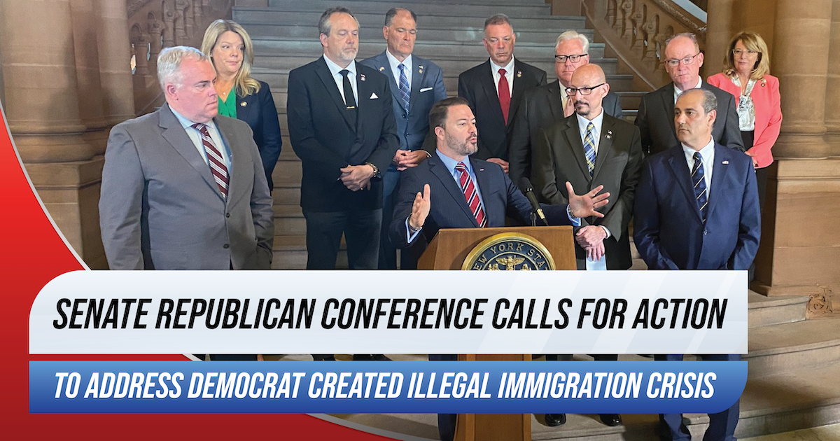 Senate Republicans Call for Action to Illegal Immigration Crisis ...