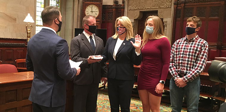 ALEXIS WEIK IS SWORN IN AS NEW STATE SENATOR | NYSenate.gov