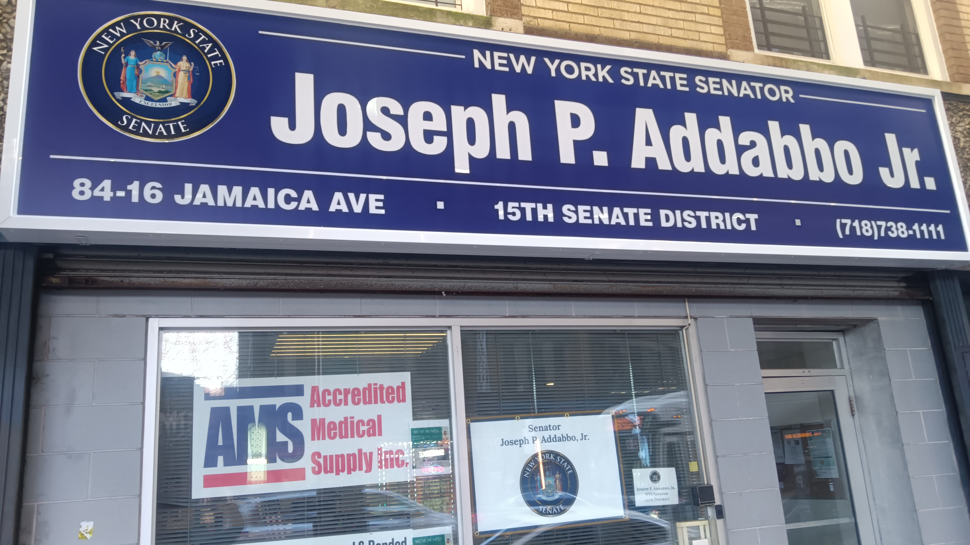 Come see Addabbo's new Woodhaven Office on Jamaica Avenue during Grand Opening Celebration this ...