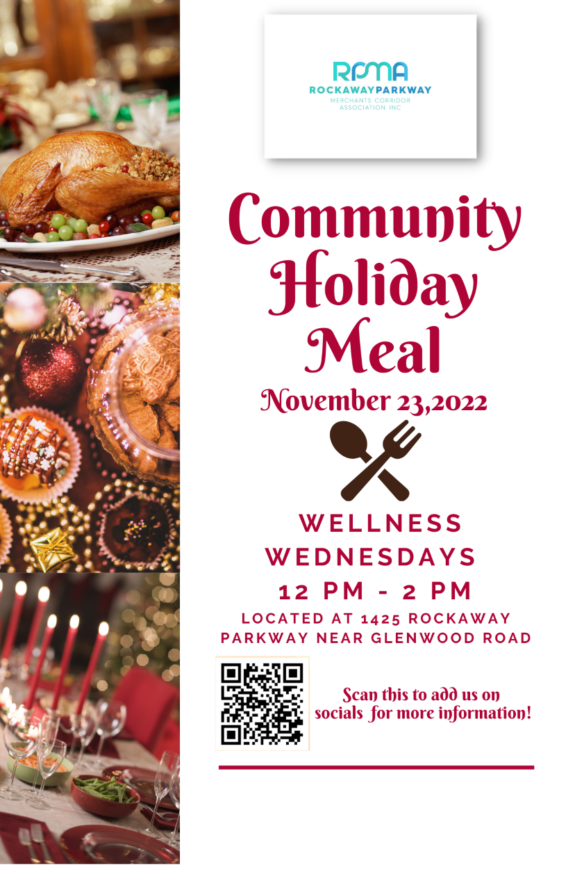 Rockaway Parkway Merchants Corridor Association Community Holiday Meal ...