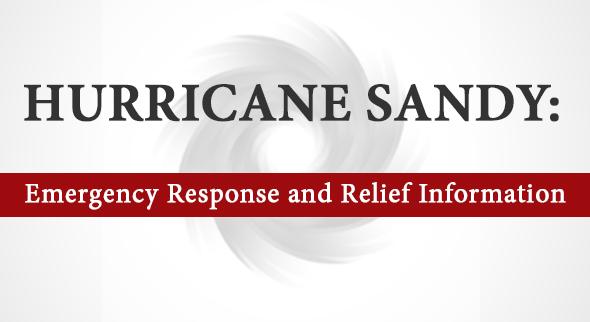 Hurricane Sandy: Emergency Response and Relief Information | NYSenate.gov