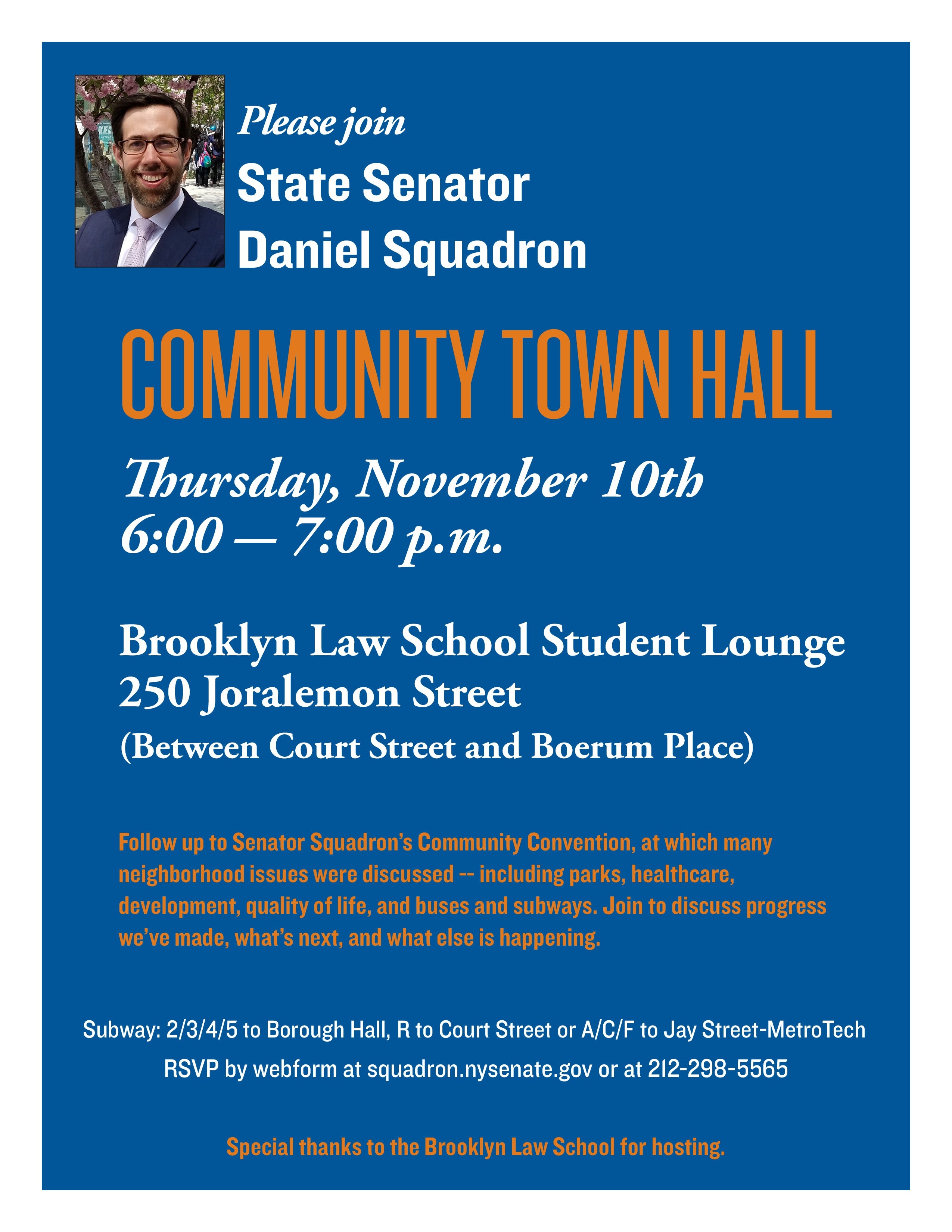 Community Town Hall | NYSenate.gov