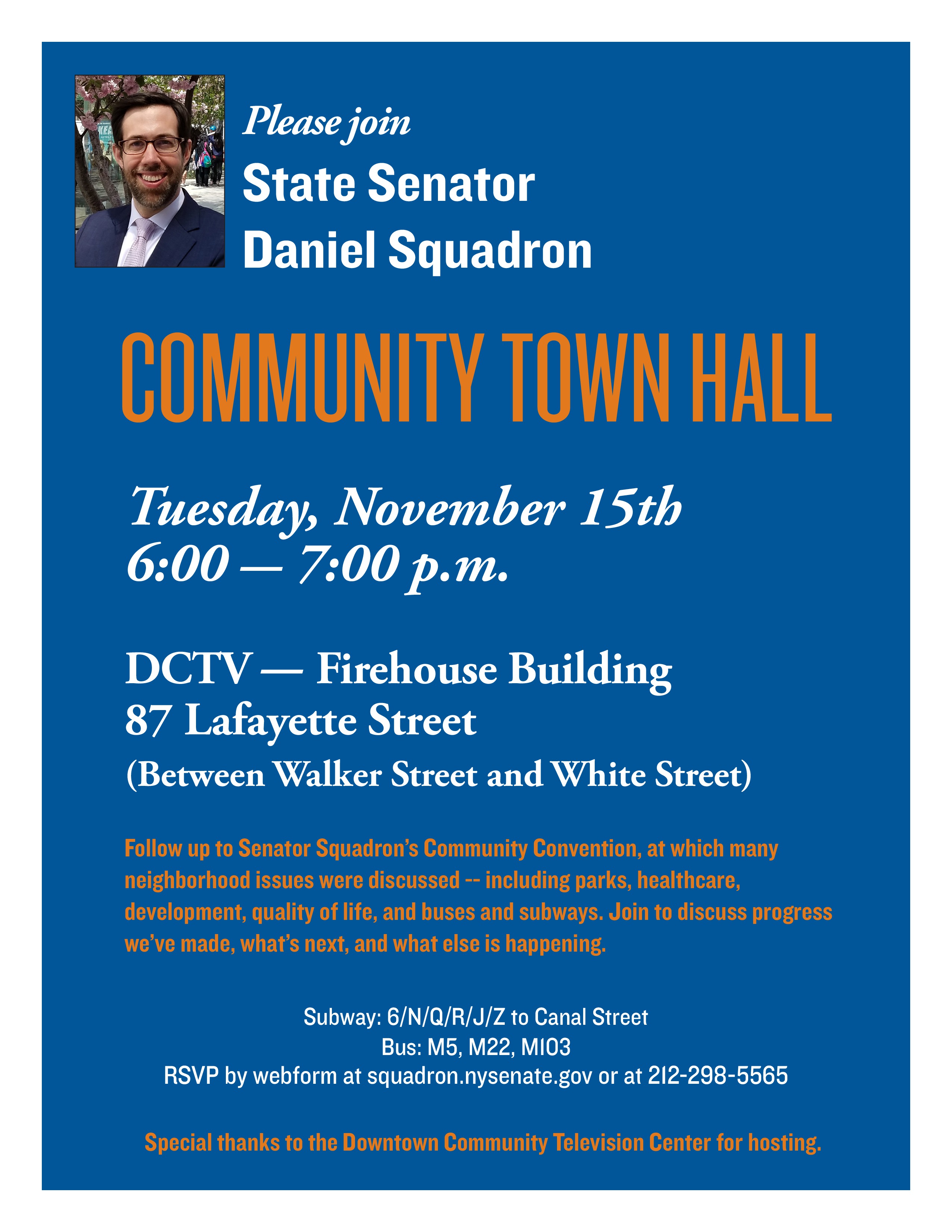 Community Town Hall | NYSenate.gov
