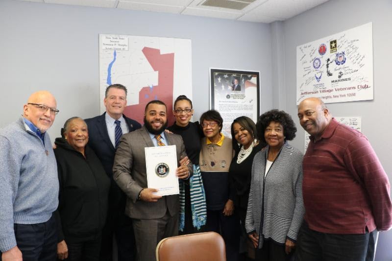 Pair of prominent community figures feted by Senator Murphy in honor of ...