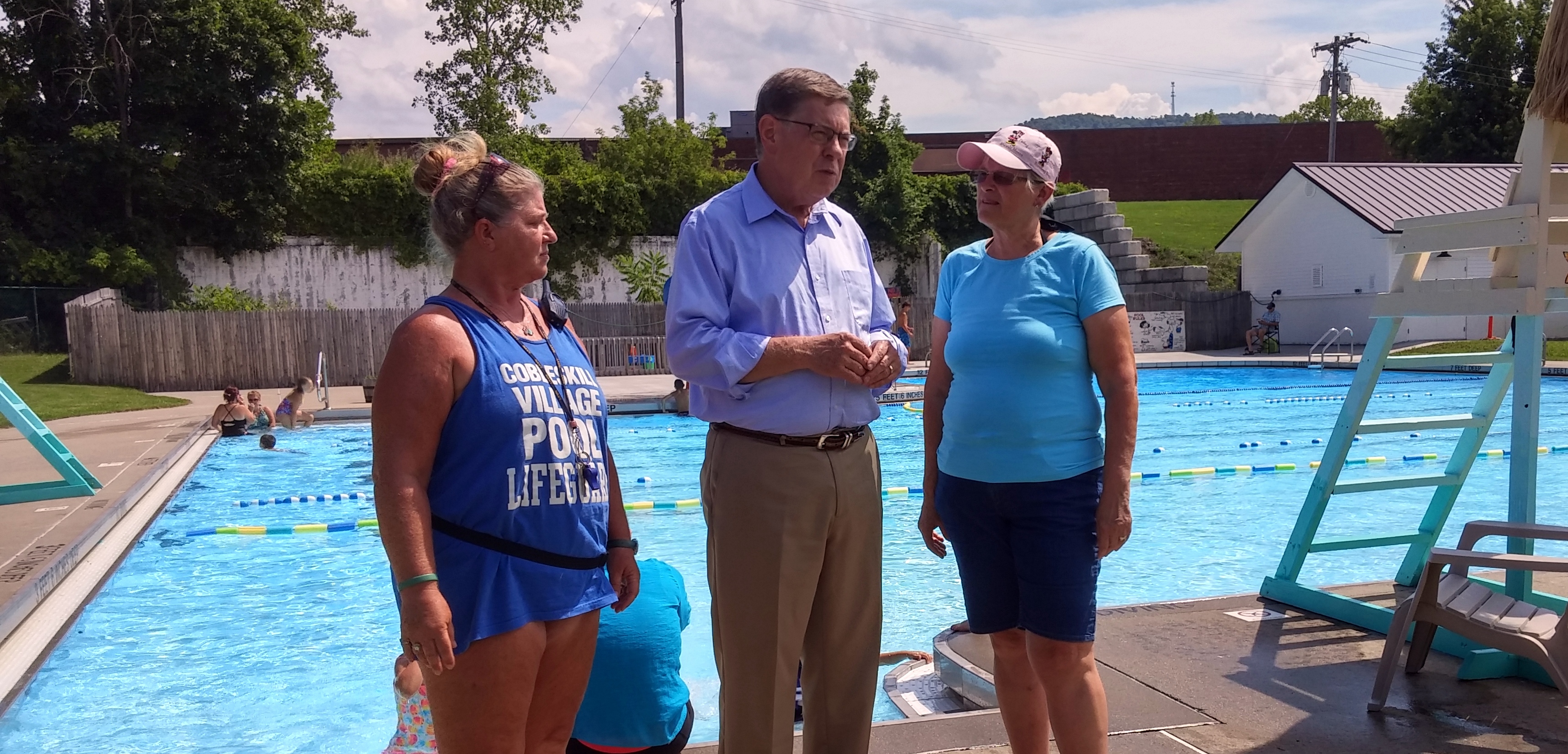 Seward Makes a Splash at Cobleskill Village Pool | NYSenate.gov