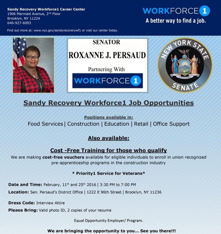 WorkForce1 | NYSenate.gov